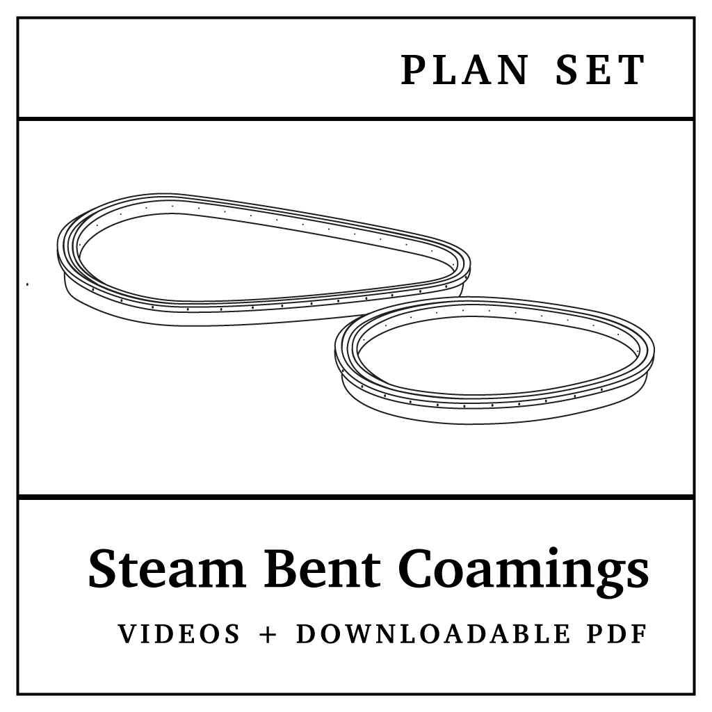 PDF Plans: Steam Bent Kayak Coaming – Cape Falcon Kayak