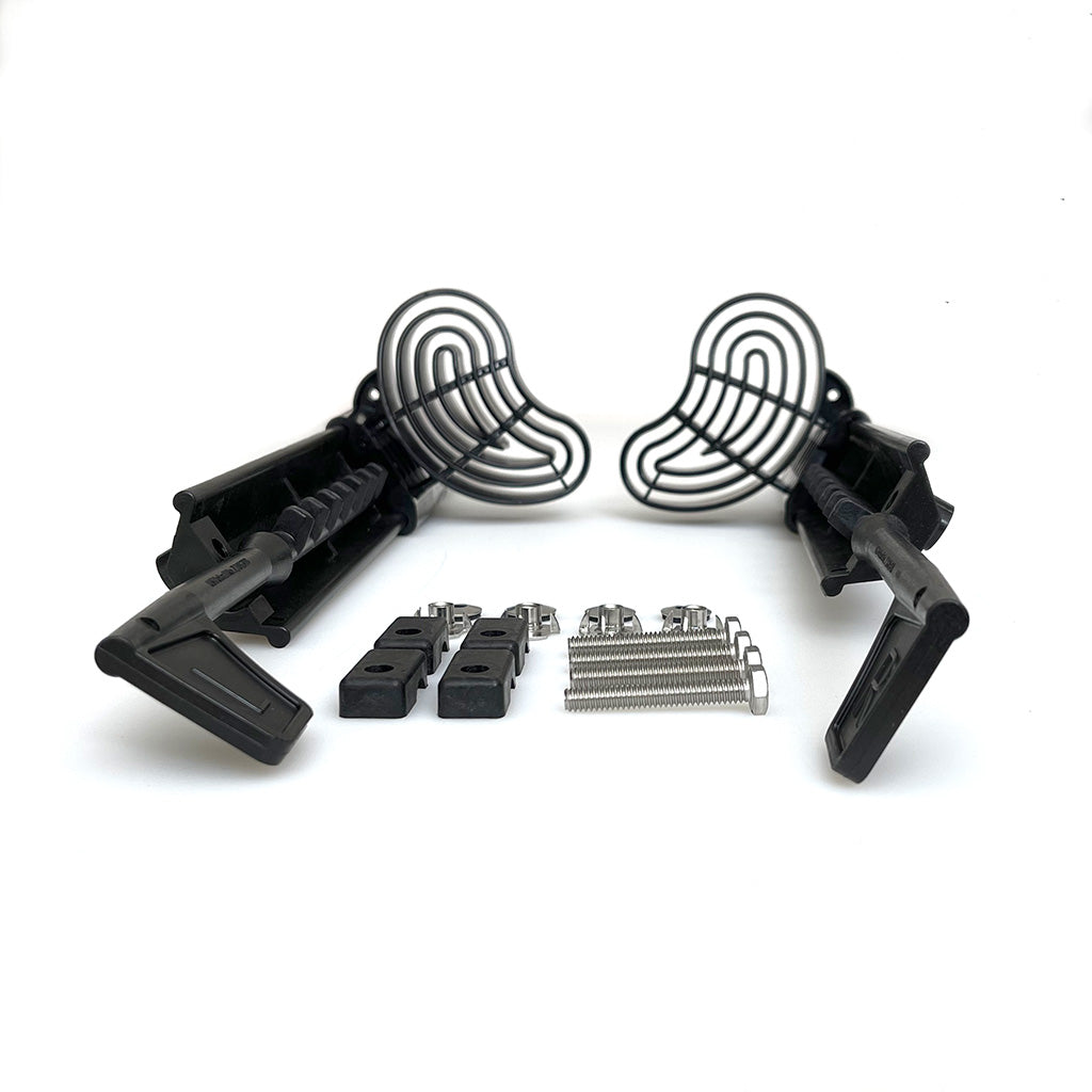 Sea-Lect Adjustable Foot Braces, modified for skin on frame kayaks ...